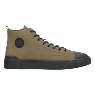 Estro & Luminara Homme, Chaussures, Vert, Taille: 41 EU Baskets montantes vert foncé
