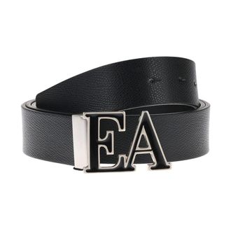 Emporio Armani Lederg&uuml;rtel - - Accessories - Herren - Schwarzk - ONE SIZE