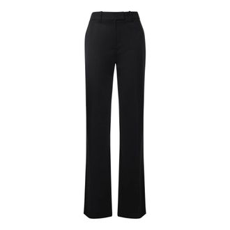 Courr&egrave;ges Straight Hosen - - Trousers - Damen - Schwarzk - XS