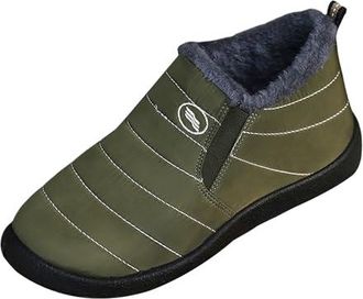 Generic Bottes de neige imperm&eacute;ables avec doublure en polaire thermique pour femme - Coupe large - Confortables, chaudes et antid&eacute;rapantes - L&eacute;g&egrave;res - Grande 