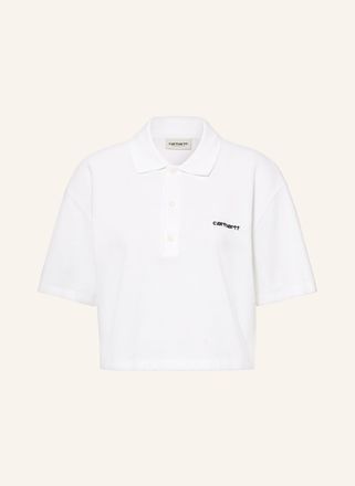 Carhartt Work in Progress Carhartt Wip Piqu&eacute;-Poloshirt weiss