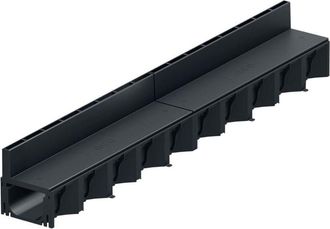 Aco Entw&auml;sserungsrinne Hexaline 2.0 Kunststoff 1 m inkl. Schlitzaufsatz Entw&auml;sserungsrinne