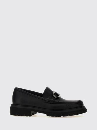 Ferragamo Mocassins Penny en cuir de veau avec logo Gancini en m&eacute;tal