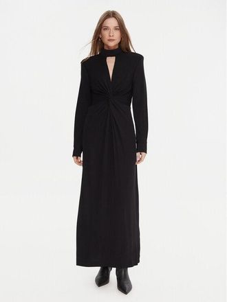 Lola Casademunt Abendkleid LF2516015 Schwarz Regular Fit