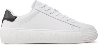 Tommy Jeans Sneakers Leather Outsole EM0EM01159 Weiß