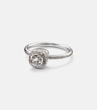 POMELLATO Bague Nudo Petit en or blanc 18 ct (750/1000) et diamants