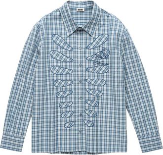 Avavav Avavav, Homme, Chemises, Bleu, Taille: M Camicia Chemise D&eacute;coup&eacute;e