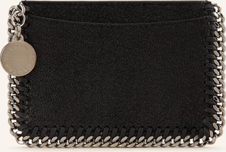 Stella McCartney Kartenetui Falabella schwarz