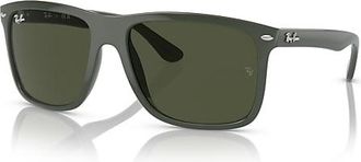 Ray-Ban Boyfriend Two Sonnenbrillen Gr&uuml;n Fassung Gr&uuml;n Glas 60-18