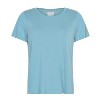 In Front Hellblaues Nina T-Shirt Top - - Tops - Damen - Blau - M