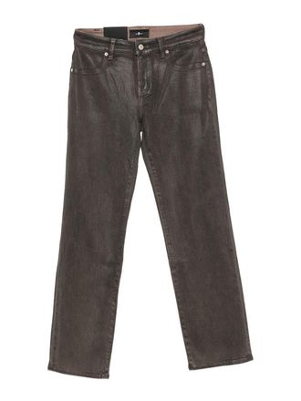 7 For All Mankind Straight Leg Jeans - Braun