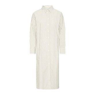 Ichi Hemdblusenkleider - - Dresses - Damen - Mehrfarbig - L