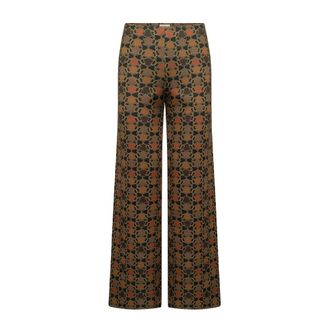 Seductive Weite Hose - - Trousers - Damen - Braun - 3XL