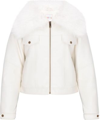 Izia Jacke Frauen cremefarben