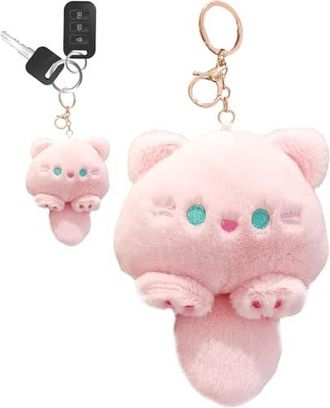 Generic Porte-cl&eacute;s pour amoureux des chats et des animaux, tr&egrave;s attrayants et multifonctionnels, sacs de porte-cl&eacute;s pour FEMM, rose, Consulte la descripci&oacute;n