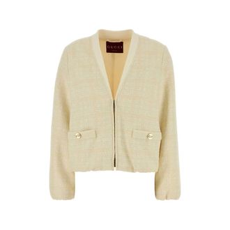 Gucci Tweed Pocket Jacket