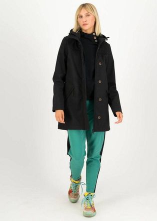 Blutsgeschwister Softshelljacke Blutsgeschwister Wild Weather Long Anorak Damen Jacke Softshell Mantel