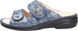 Finn Comfort Sansibar Pantolette - - Shoes - Damen - Blau - 38 EU