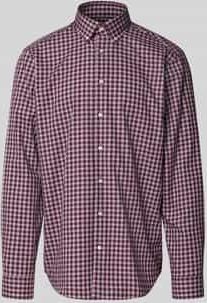 Christian Berg Regular Fit Businesshemd mit Button-Down-Kragen