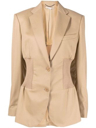 Stella McCartney Einreihiger Blazer - Braun