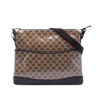 Gucci Pre-owned Canvas Crossbody Bag - - Pre-owned - Damen - Braun - ONE SIZE