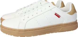 Levi's Herren Piper Sneakers, Regular White, 39 EU Schmal