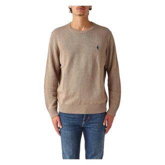 Polo Ralph Lauren Pull ras du cou - Homme - Pulls - Brun - Taille: L