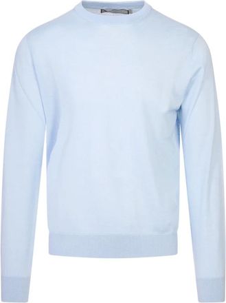 Canali Homme, Pulls, Bleu, Taille: L C0012 Tricot Col Rond