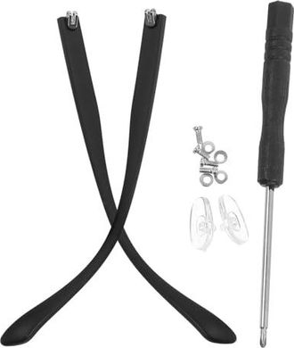 IFUNDOM Pièces de Rechange pour Lunettes Universelles Branches Tr90 8Mm Largeur Kit Accessoires Réparation Lunettes de Soleil Branches en Plastique Résistante