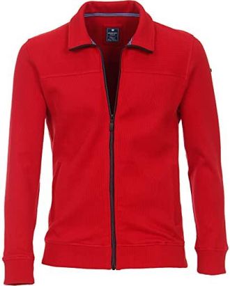Redmond Veste de survêtement unie, Rouge (50), XXL