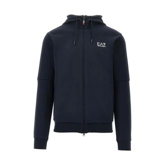 Emporio Armani Italia Zip-Hoodie - - Sweatshirts & Hoodies - Herren - Blau - 2XL