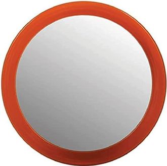 MSV 141406 Vergrösserungsspiegel, Orange, 15x15x3 cm, Metall