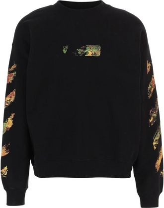 Off-white Homme, Sweatshirts et sweats &agrave; capuche, Noir, Taille: XL SweaT-shirt Spices Arrow