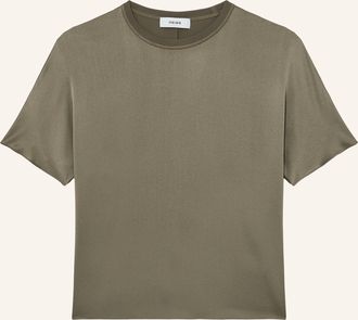 Reiss Reiss Blusenshirt Lena Aus Seide gruen