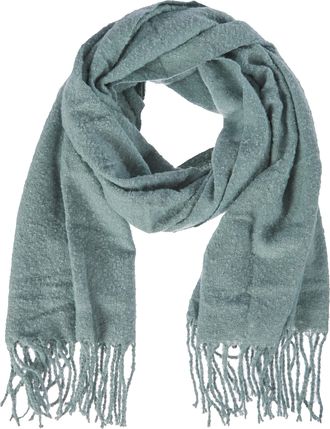 Only Damen Onllima Long Frill Scarf Cc Schal, Blue Surf,Einheitsgröße