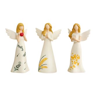 Generic Christmas Angels Figurines | 3 St&uuml;ck Urlaubsdekoration | festliche Statue Ornament | f&uuml;r Sammler, Photographie Handwerk, Liebhaber, Buchhalter, Schlaf