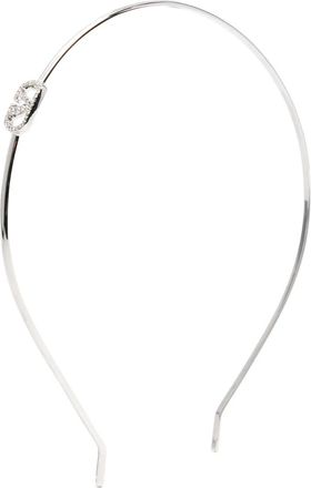 Valentino Garavani Stirnband mit VLogo Signature - Silber