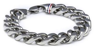 Tommy Hilfiger Jewelry Bracelet en Chaîne pour Homme en Acier Inoxidable - 2700261