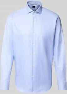 HUGO BOSS Regular Fit Businesshemd aus reiner Baumwolle