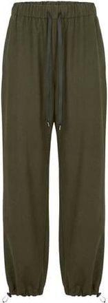 Vince Pantalon en flanelle en laine m&eacute;lang&eacute;e