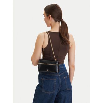Calvin Klein Handtasche Calvin Klein Ck Beauty Case On Chain LV04F1134G Schwarz