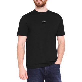 HUGO BOSS Tchup T-Shirt f&uuml;r Herren, &Uuml;bergro&szlig; (Schwarz)