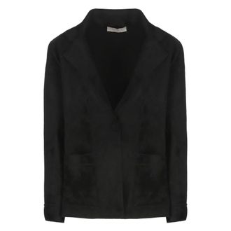 D.exterior Femme, Vestes, Noir, Taille: 38 FR Velvet Blazer