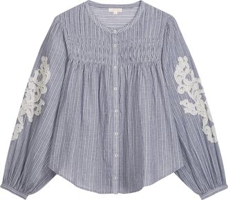 Louise Misha Blouse Rayures Jally Coton Bio Louise Misha