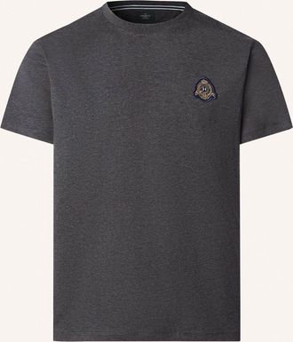 Hackett T-Shirt Heritage Crest Tee grau