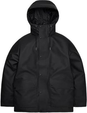 Rains Parka droite &agrave; capuche