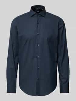 HUGO BOSS Regular Fit Business-Hemd mit Haifischkragen Modell Joe
