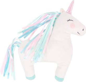 Sass & Belle Regenbogen-Einhorn-Dekokissen