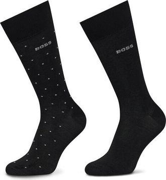 HUGO BOSS Lange Socken 50567850 Schwarz