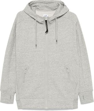 C.P. Company Kapuzenjacke mit Goggle-Detail - Grau